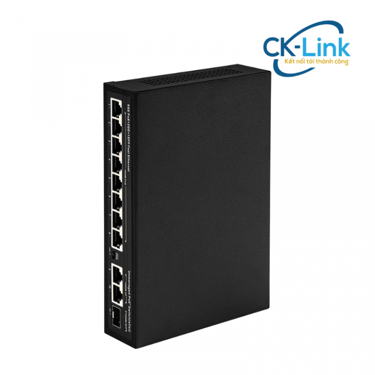 Switch Ethernet PoE-PSE 10/100/1000Mbps (8ports) - CK-LINK VIỆT NAM